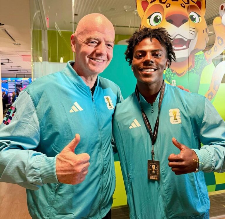 FIFA President Infantino Awards IShowSpeed First Fan ID Ahead of 2026 ...